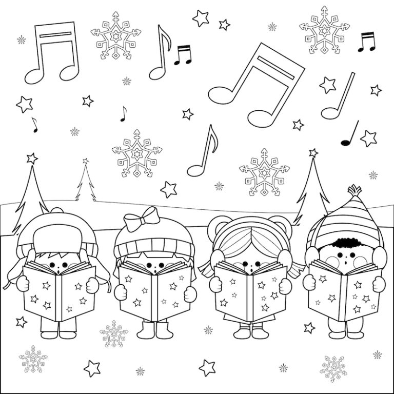 DIBUIXOS DE NADAL PER PINTAR - Sortir amb nens