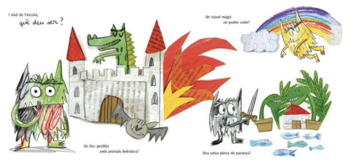 EL MONSTRE DE COLORS VA A L'ESCOLA - Sortir amb nens